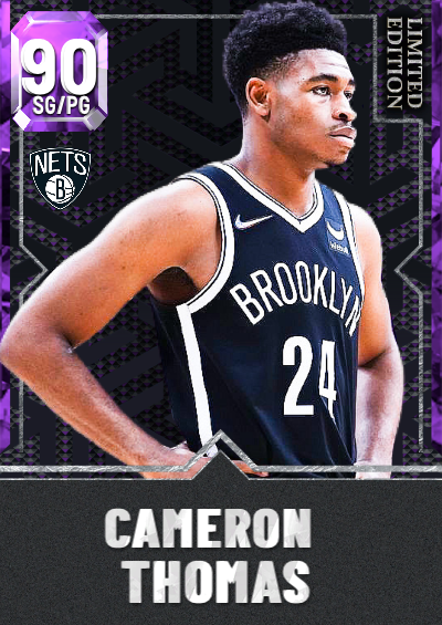 2KDB MyTEAM Database | NBA 2K Custom Card (Cameron Thomas) by Gradyjm ...
