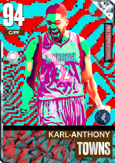 NBA 2K25 | 2KDB MyTEAM NBA 2K Custom Card (Multidimentional KAT) by smoke07