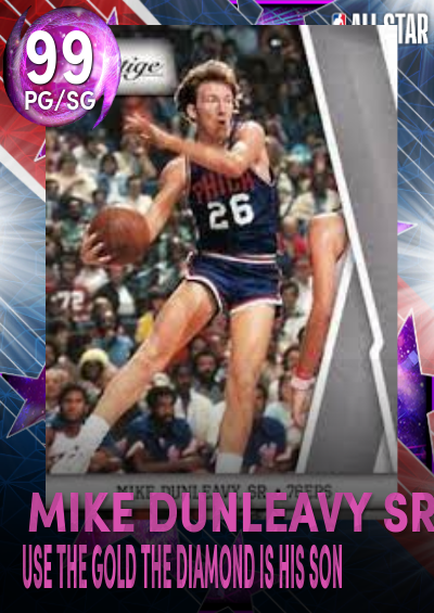 NBA 2K26 | 2KDB MyTEAM NBA 2K Custom Card (mike dunleavy) by dbg_yt