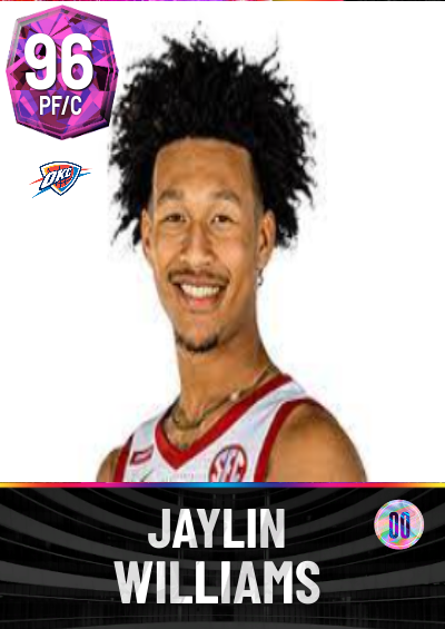 2KDB MyTEAM Database | NBA 2K Custom Card (Jaylin Williams) by ...