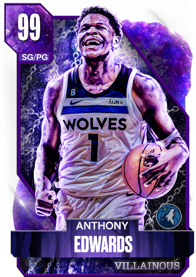 NBA 2K25 | 2KDB MyTEAM NBA 2K Custom Card (anthony edwards) by Vauqt
