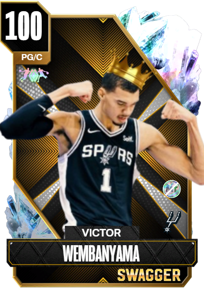 NBA 2K24 | 2KDB Custom Card (Victor Wemby Swagger)