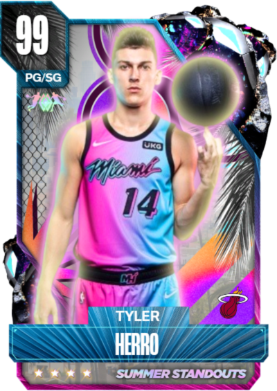 2KDB MyTEAM Database | NBA 2K Custom Card (Tyler Herro!) by shreaker_2 ...