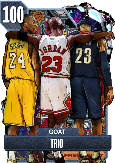 NBA 2K24 | 2KDB Custom Card (3GOATS)