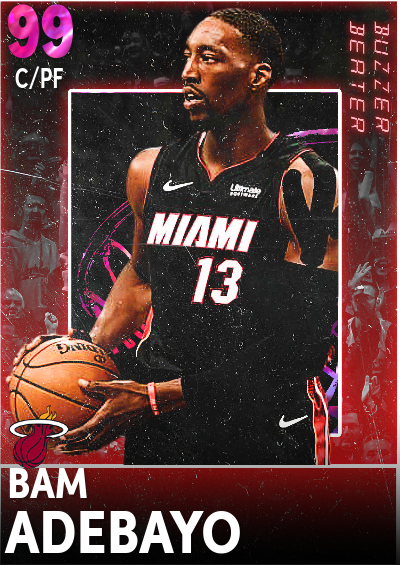 NBA 2K25 | 2KDB MyTEAM NBA 2K Custom Card (bam adebayo) by Isaiah32