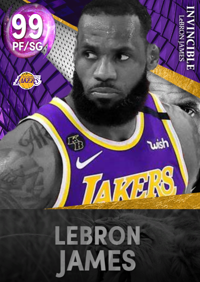NBA 2K22 | 2KDB Custom Card (invincible lebron)