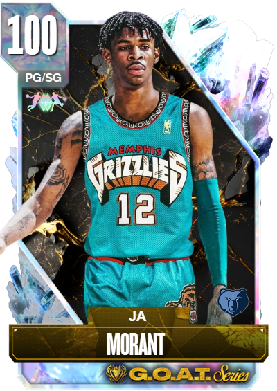 NBA 2K26 | 2KDB MyTEAM NBA 2K Custom Card (ja morant) by Drift