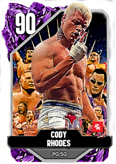 NBA 2K24 | 2KDB Custom Card (Cody Rhodes WWE Set)
