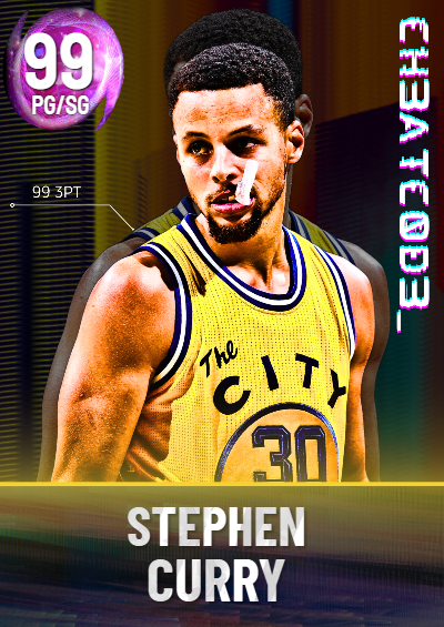 NBA 2K25 | 2KDB MyTEAM NBA 2K Custom Card (cool curry) by PinoyAko82