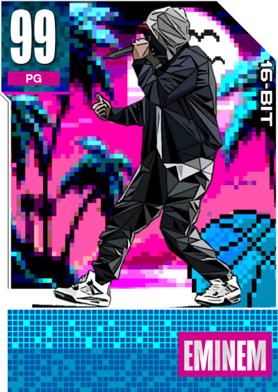 NBA 2K25 | 2KDB MyTEAM NBA 2K Custom Card (Eminem) by LeeBrox