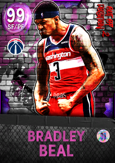 NBA 2K25 | 2KDB MyTEAM NBA 2K Custom Card (Out Of Position Beal) by DBBS