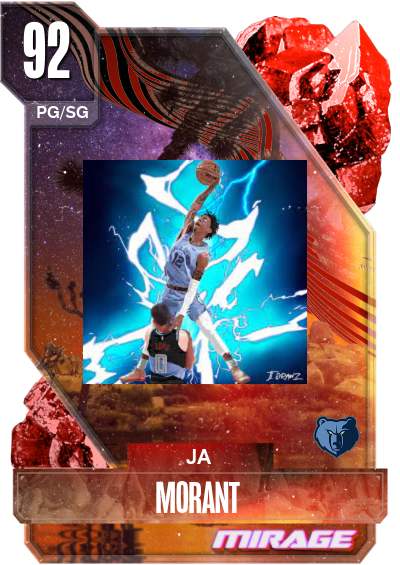 NBA 2K25 | 2KDB MyTEAM NBA 2K Custom Card (JA) by mehjdj534