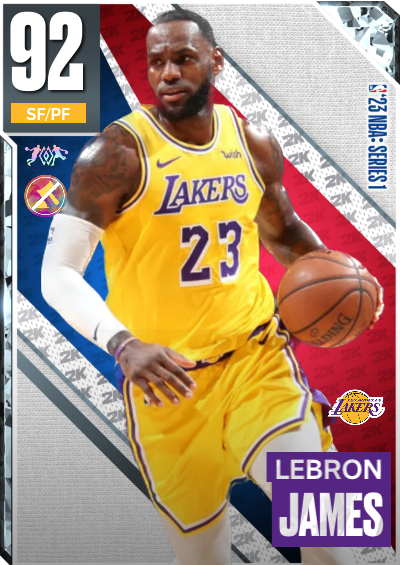 NBA 2K25 | 2KDB MyTEAM NBA 2K Custom Card (New LeBron series 1) by ...
