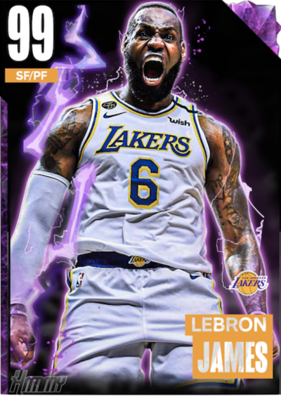 NBA 2K23 | 2KDB Custom Card (hero bron)