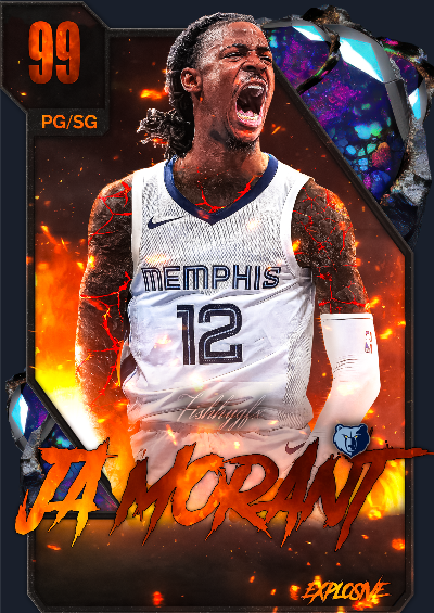 NBA 2K25 | 2KDB MyTEAM NBA 2K Custom Card (Ja) by fishhygfx