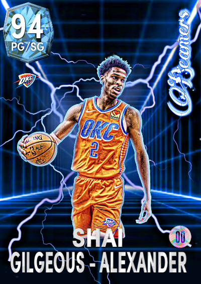 NBA 2K25 | 2KDB MyTEAM NBA 2K Custom Card (Beamers Supreme | SGA) by ElCory