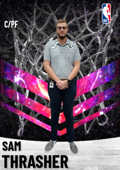 NBA 2K25 | 2KDB MyTEAM NBA 2K Custom Card (SAM thrasher) by Blackboi4645