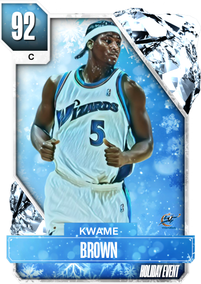 NBA 2K25 | 2KDB MyTEAM NBA 2K Custom Card (Kwame Brown) by LAMalik