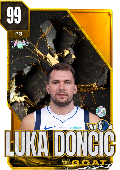 NBA 2K26 | 2KDB MyTEAM NBA 2K Custom Card (LUKA) by Nefertarou