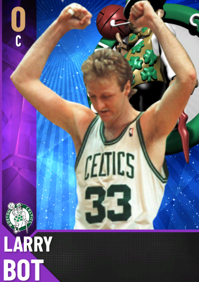 2KDB MyTEAM Database | NBA 2K Custom Card (Larry the terrible khuda bot) by GavinAkumpo | NBA 2K26