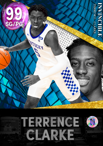 2KDB MyTEAM Database | NBA 2K Custom Card (INVINCIBLE TERRENCE CLARKE ...