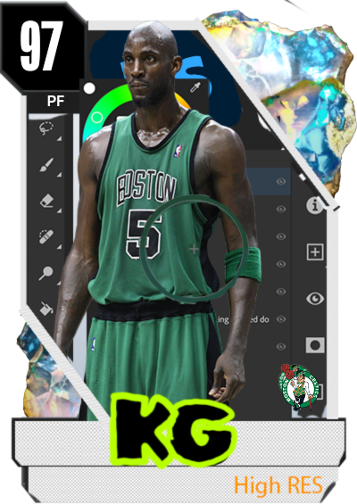 NBA 2K25 | 2KDB MyTEAM NBA 2K Custom Card (High res KG) by Cv3524708