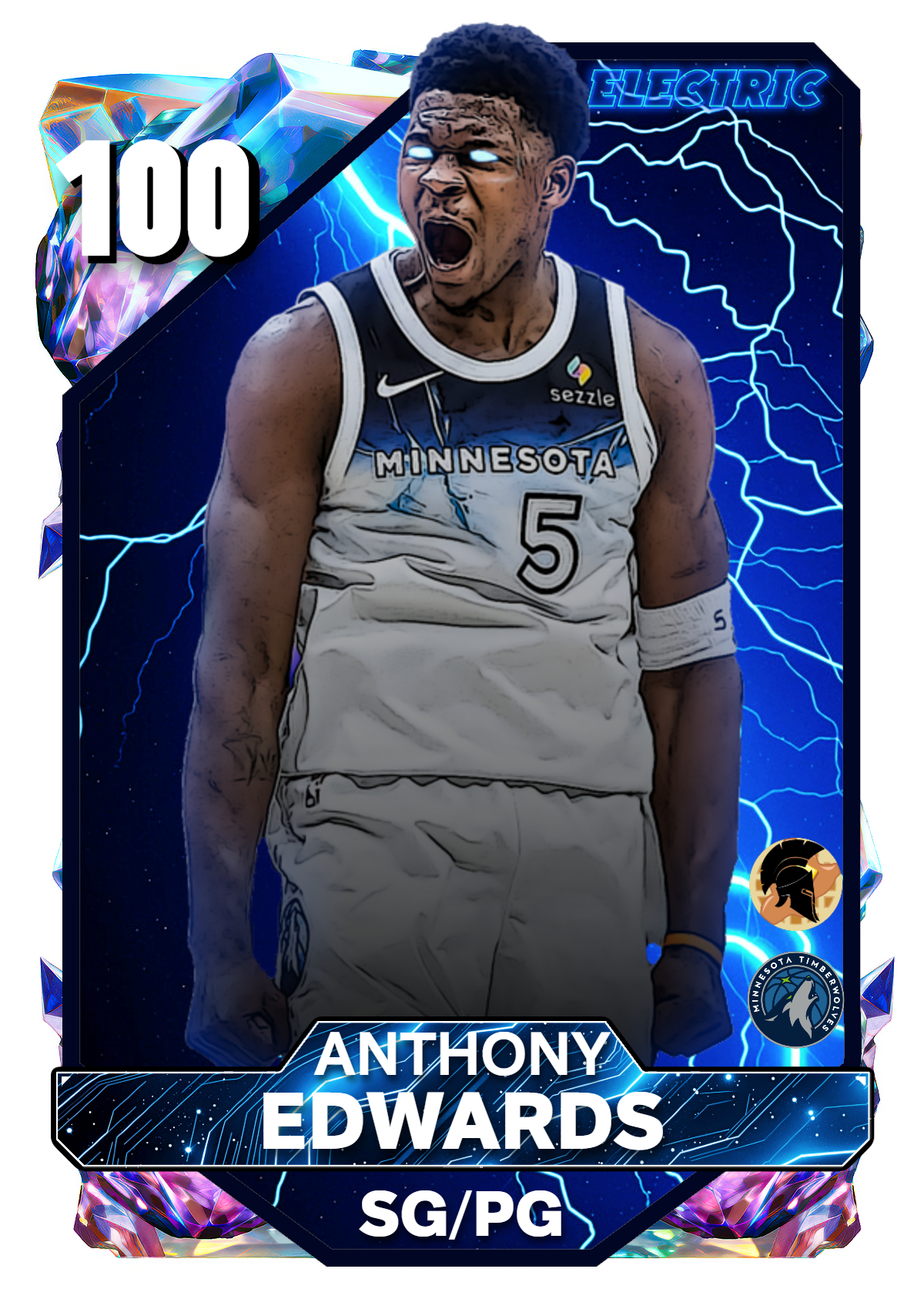 NBA 2K26 | 2KDB MyTEAM NBA 2K Custom Card (Collab w/ Kreuz) by Wafflewarrior37