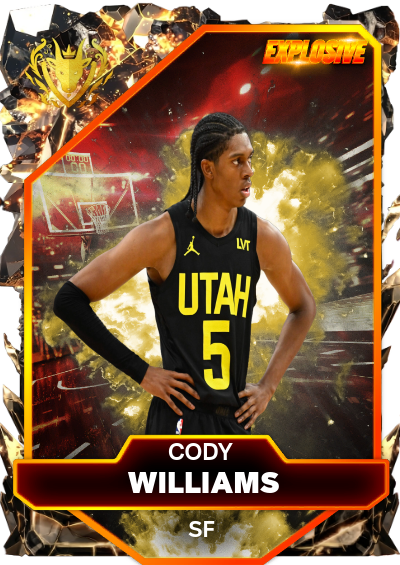 2KDB MyTEAM Database | NBA 2K Custom Card (Cody Williams) by NBA GOAT ...