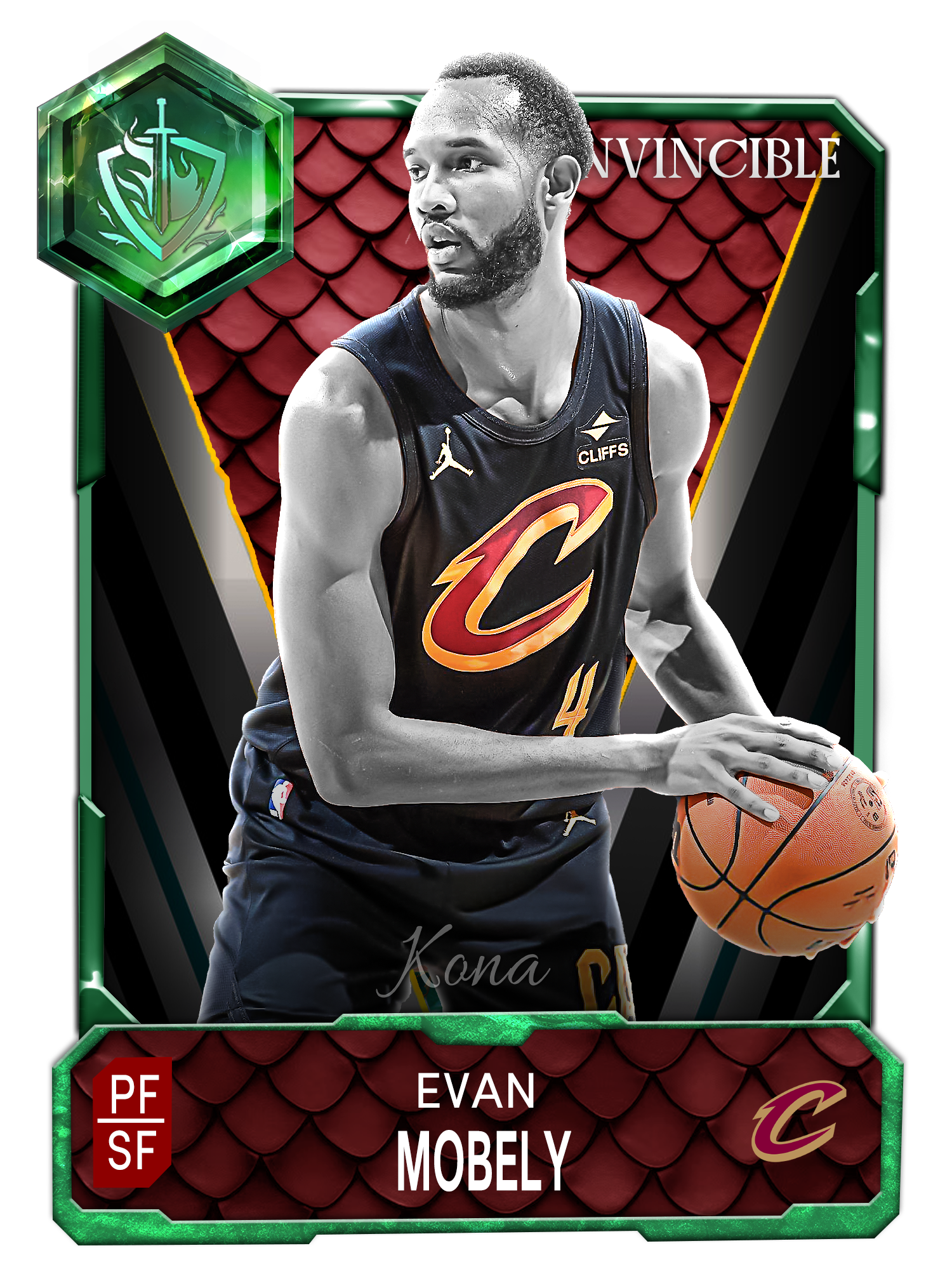 2KDB MyTEAM Database | NBA 2K Custom Card (Invincible test) by NotKona ...