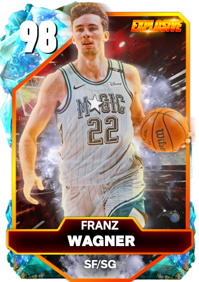 NBA 2K25 | 2KDB MyTEAM NBA 2K Custom Card (Franz Wagner) by Created