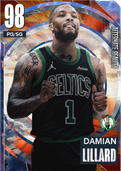 2KDB MyTEAM Database | NBA 2K Custom Card (dame dolla) by AV12 | NBA 2K26