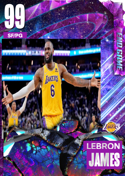 NBA 2K25 | 2KDB MyTEAM NBA 2K Custom Card (cool) by lebron_james