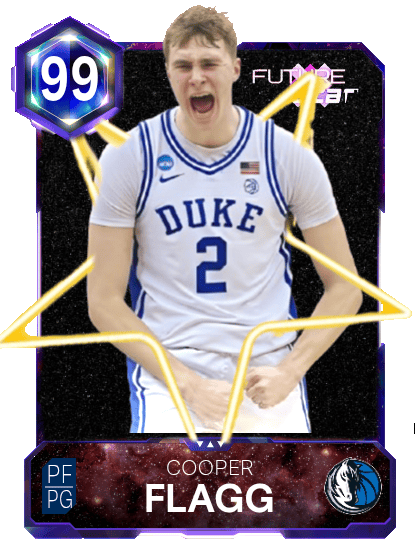 2KDB MyTEAM Database | NBA 2K Custom Card (Copper Flagg Future Star ...