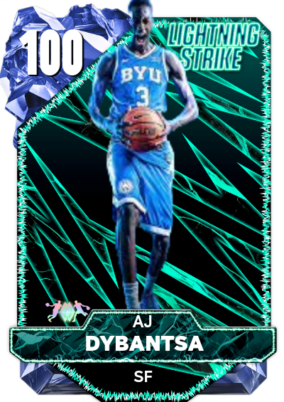 NBA 2K26 | 2KDB MyTEAM NBA 2K Custom Card (AJ Dybantsa) by nba goats