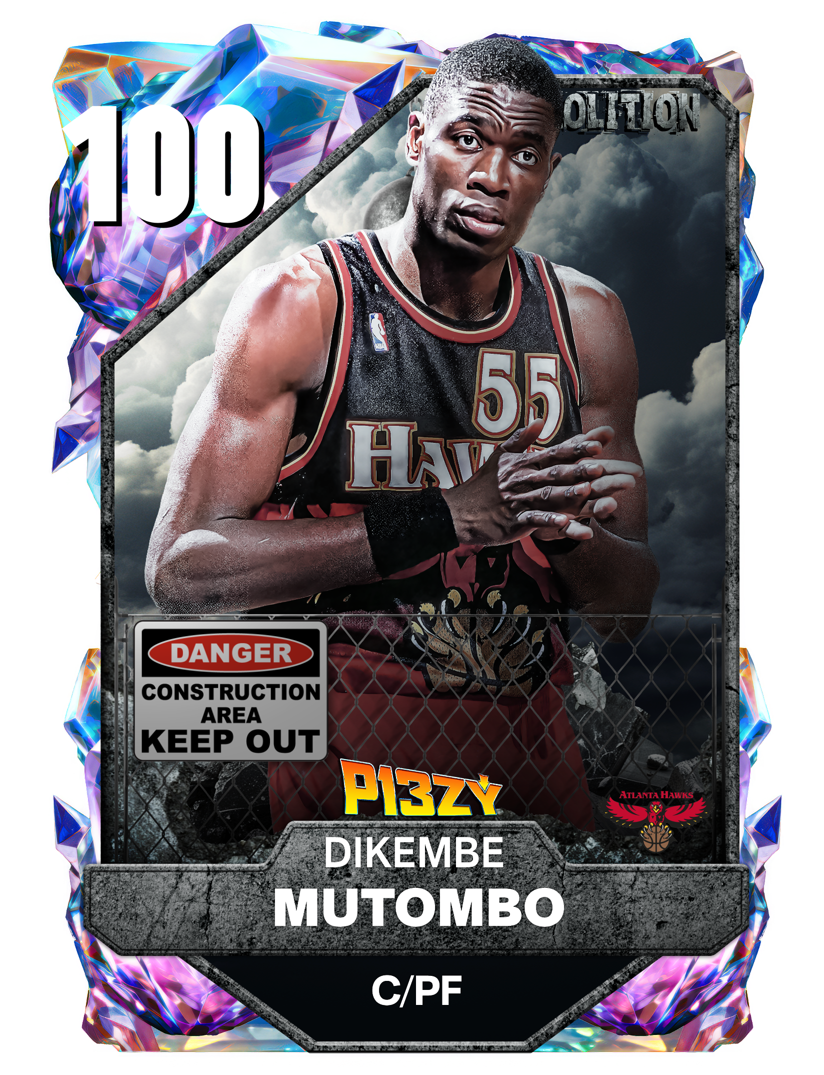 2KDB MyTEAM Database | NBA 2K Custom Card (Dikembe) by P13ZY | NBA 2K26
