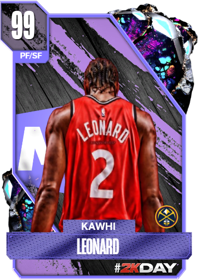 NBA 2K26 | 2KDB MyTEAM NBA 2K Custom Card (Kawhi Leonard) by XxxJackobxxX