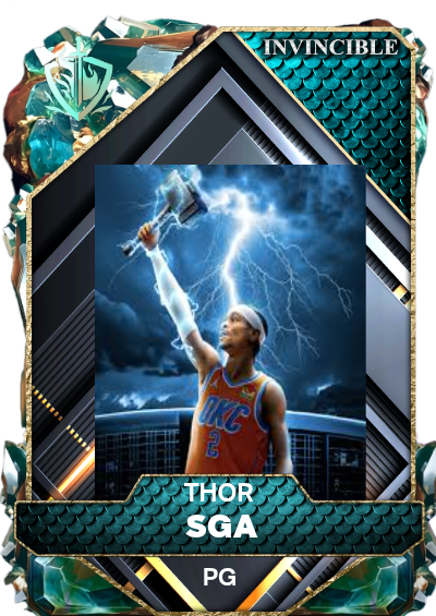 NBA 2K26 | 2KDB MyTEAM NBA 2K Custom Card (Thor sga) by SGA_IsTheGoat