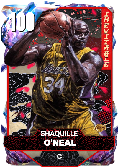 NBA 2K25 | 2KDB MyTEAM NBA 2K Custom Card (Shaquille O'Neal Inevitable ...