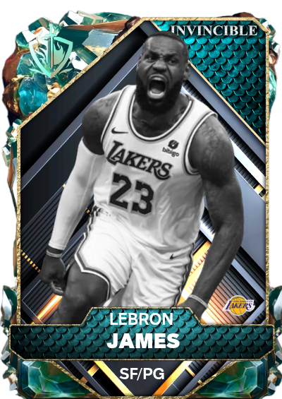 2KDB MyTEAM Database | NBA 2K Custom Card (INVINCIBLE LEBRON JAMES) by ...
