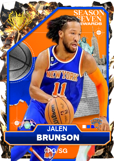 2KDB MyTEAM Database | NBA 2K Custom Card (Jalen Brunson) by NBA GOAT ...