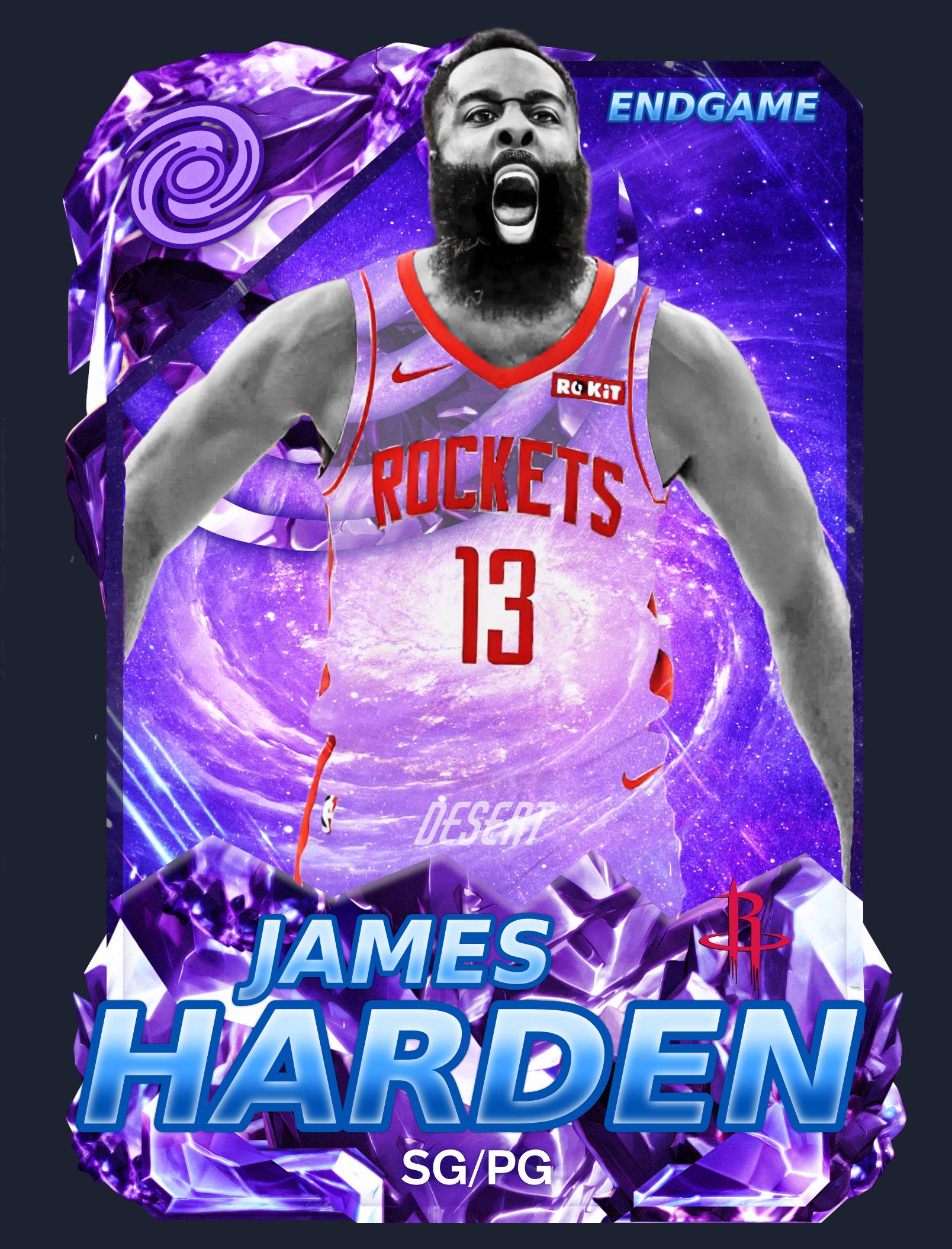 NBA 2K25 | 2KDB MyTEAM NBA 2K Custom Card (Temp from boll) by Desert2k