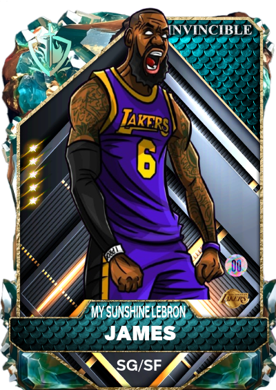 NBA 2K26 | 2KDB MyTEAM NBA 2K Custom Card (INVINCIBLE) by Arlo804