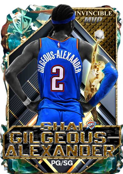 2KDB MyTEAM Database | NBA 2K Custom Card (SHAI INVINCIBLE MVP CARD) by ...