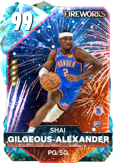 2KDB MyTEAM Database | NBA 2K Custom Card (SGA) by SGA_IsTheGoat | NBA 2K26