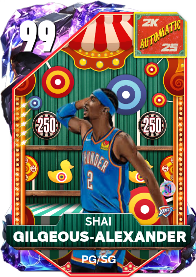 NBA 2K26 | 2KDB MyTEAM NBA 2K Custom Card (SGA automatic) by SGA_IsTheGoat