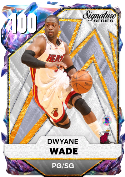NBA 2K25 | 2KDB MyTEAM NBA 2K Custom Card (100 Overall Dwyane Wade) by wweguychristian
