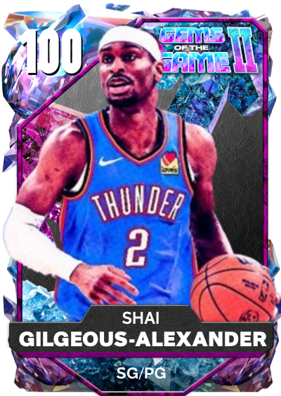 NBA 2K25 | 2KDB MyTEAM NBA 2K Custom Card (SGA) by Goat guy