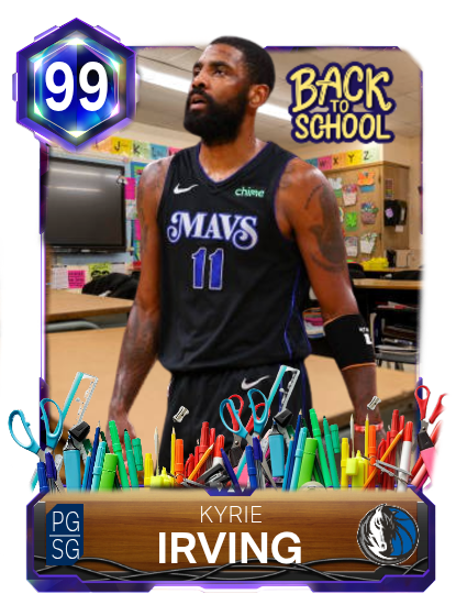 2KDB MyTEAM Database | NBA 2K Custom Card (Kyrie Irving Back To School ...