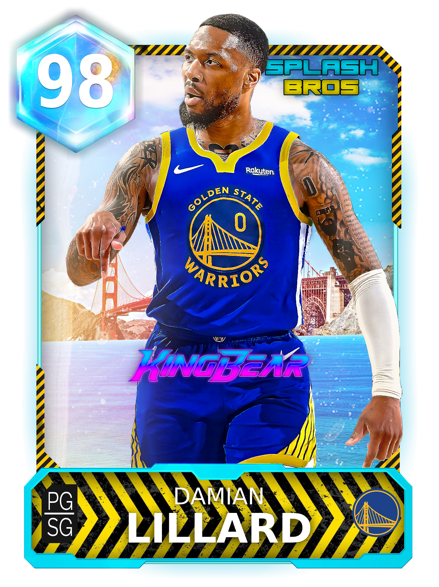 2KDB MyTEAM Database | NBA 2K Custom Card (DAME) by KingBear | NBA 2K26