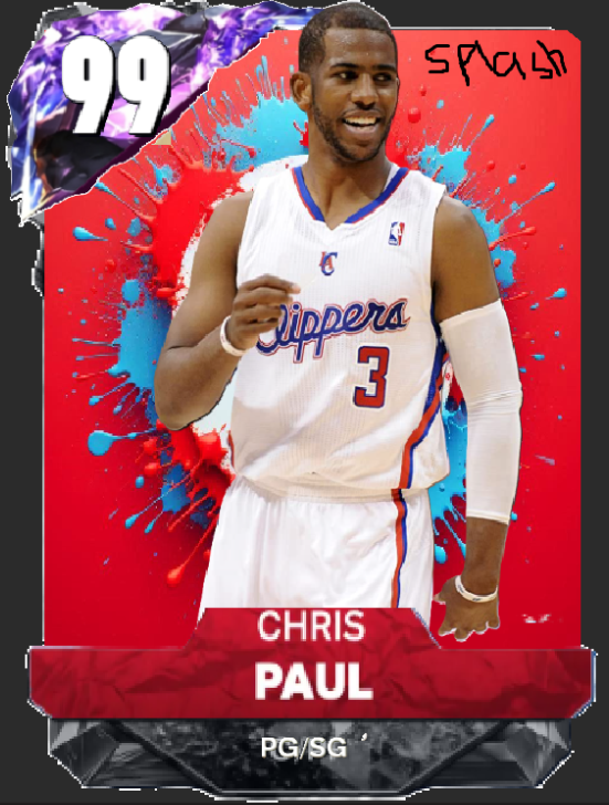NBA 2K26 | 2KDB MyTEAM NBA 2K Custom Card (CP3 CLIPS) by shane7